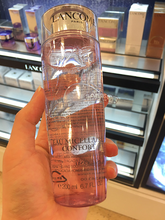 Lancome兰蔻蜂蜜玫瑰水二次清洁爽肤水滋润保湿洁面200ml_虎窝淘