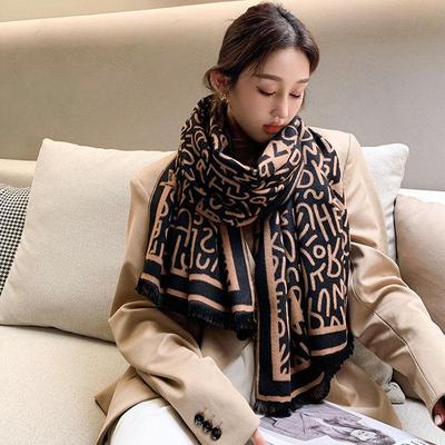 新款网红羊绒围巾秋冬