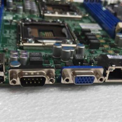 超微 X8DTL-3 双路1366 X58服务器主板双网口支持X5690x5680 实物