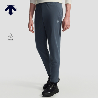 DESCENTE迪桑特RUNNING系列男士F360防泼水透气梭织运动长裤