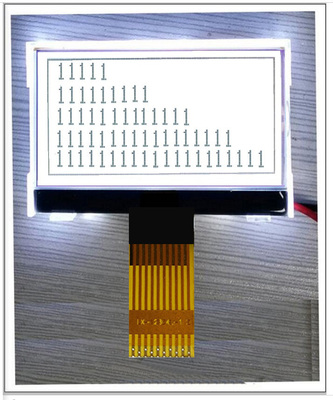 白底黑字显示屏液晶力先电子