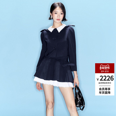 时尚洛可可钉珠外套女