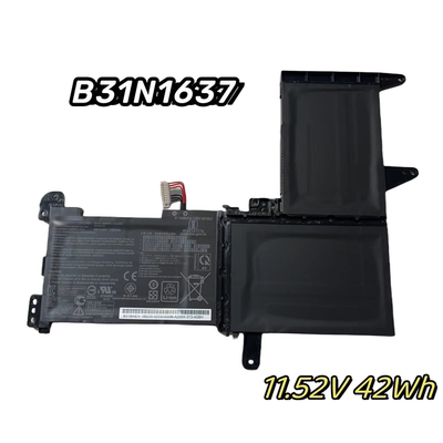 适用华硕B31N1637 S5100U F510UA X510UF S510UQ UR UN笔记本电池