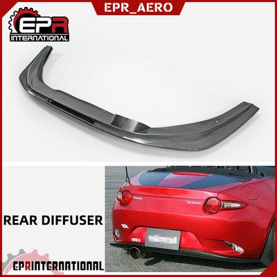 适用于Miata马自达Mazda MX5 ND RC RF碳纤维后唇改装 CS款后扰流