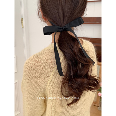 飘带一体发箍造型加分