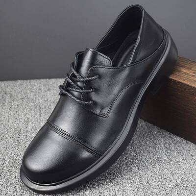 意大利设计风『DMXUXM』!高端大气!头层牛皮商务正装休闲皮鞋男潮