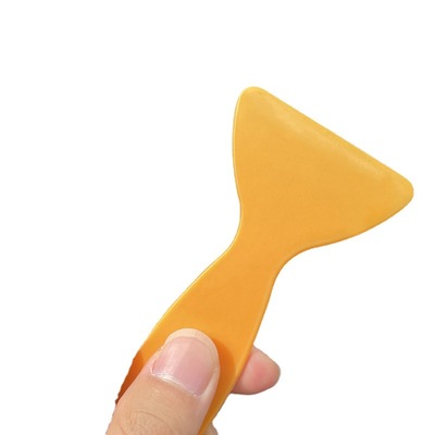 【厂家直销】汽车贴膜黄胶刮板 塑料美缝刮刀 强韧不伤膜