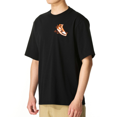 Nike耐克短袖男2025夏季新款时尚印花宽松休闲运动T恤HQ8973-010