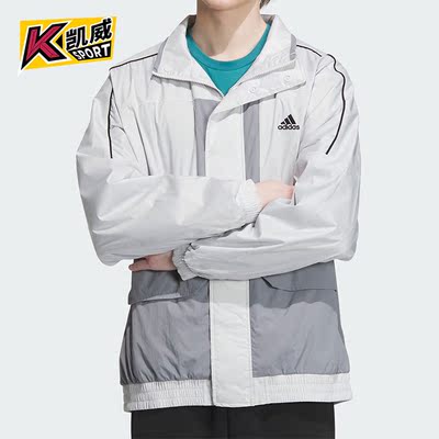 阿迪达斯正品男子运动外套