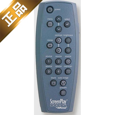 InFocus富可视投影机遥控器旺IN5302 IN5304 IN10 IN12 IN15 IN24