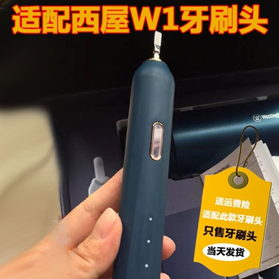 适配Westinghouse西屋电动牙刷头W1成人WT-504L替换硬软毛