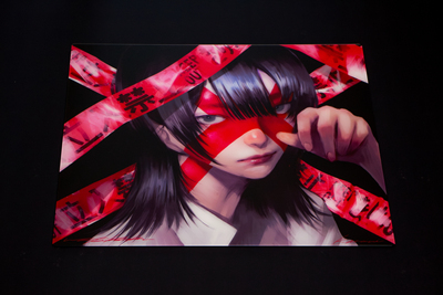 Kanami Sai 2 润滑涂层玻璃鼠标垫 超薄1.5MM定制硅胶顺丰包邮