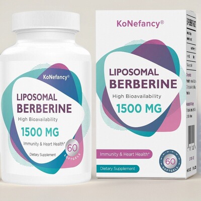 Berberine HCL脂质体Liposomal黄连素男士女性血糖控糖体重管理