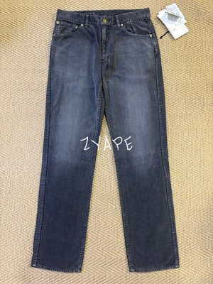 VISVIM ICT FLUXUS 03 CORDS DMGD 泥染水洗做旧灯芯绒休闲裤