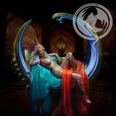 现货 Karol Rudyk Art Lilith-(alone on the throne)  32mm 75mm