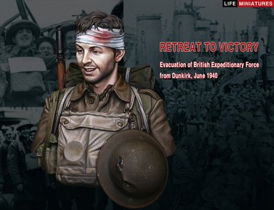 现货 Life Miniatures Retreat to Victory,  Dunkirk, 1940 Bust