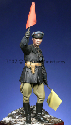 Alpine 16002 WW2 Russian Officer 1/16