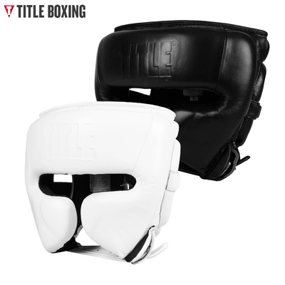 TITLE PRO SPARRING 拳击泰拳格斗专业训练头盔护头护额护脸