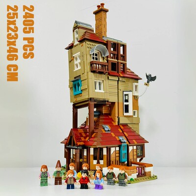 哈利波特2024陋居收藏版拼装积木