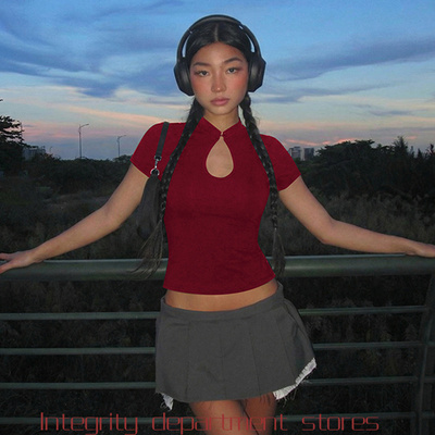 U-necktopslimfitsexyvestforwom