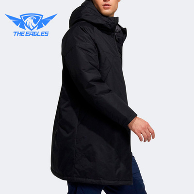 Adidas/阿迪达斯正品TERREX男子冬季户外运动中长款羽绒服 HA1174