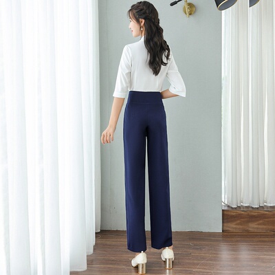 2022新款足浴技师工作服女气质套装SPA养生会所美容沐足工衣2880