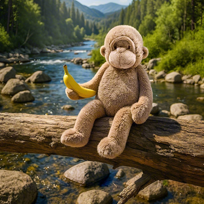 HappyHorse盖欧猩猩毛绒玩具