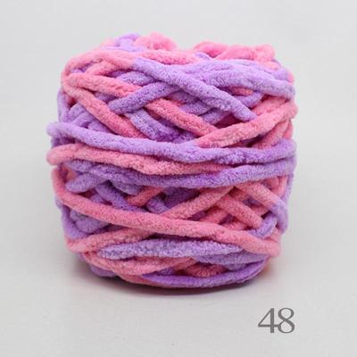 冰条线单股粗毛线团棒针线手工编织包包围巾diy材料包厂家批爆款