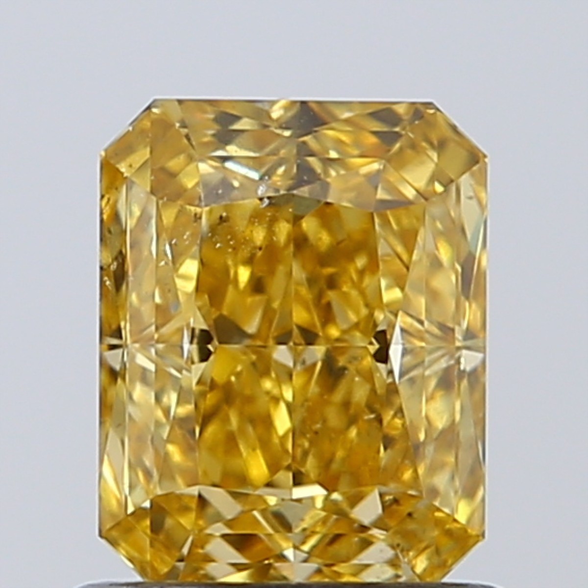 CY宝饰GIA彩钻1.02克拉浓彩黄色FIOY/SI2雷迪恩雷帝恩裸钻裸石2EX_虎窝淘