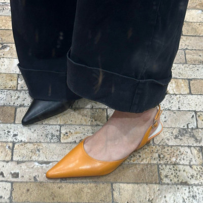 单鞋2026新款气质包头后空凉鞋