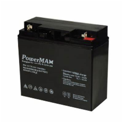 POWERMAX蓄电池 PM12170 12V17AH/20HR 免维护铅酸电池