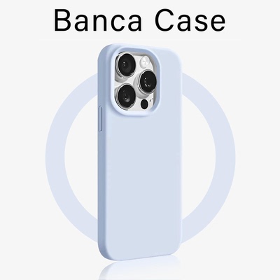 高颜值软糯适用苹果17pro手机壳iPhone15新款16promax华为mate70荣耀200男vivos20极简oppo小米14红米13/12套