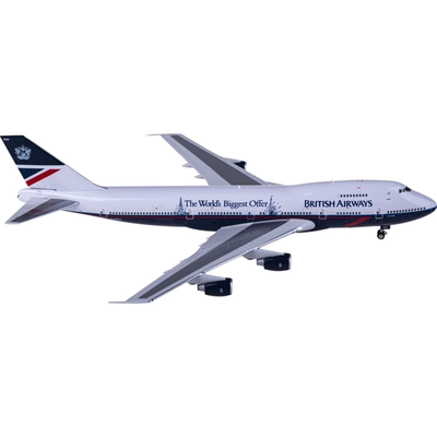 Phoenix 1:400 飞机模型  英国航空 Boeing 747-200 G-BDXO  不