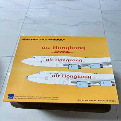 JC Wings XX2715 1:200 华民航空 B747-400BCF B-HUS CX Nose