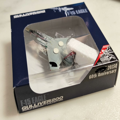 Gulliver 1/200 WA22119 F15 F-15 201SQ 60周年彩绘 稀有没拆封