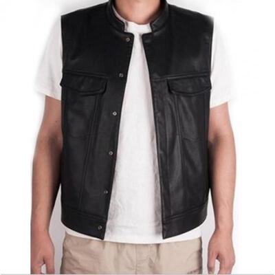 Men Short Vest Cool Fashion酷炫马甲