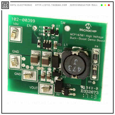 ADM00399【BOARD DEMO BUCK BOOST MCP16301】
