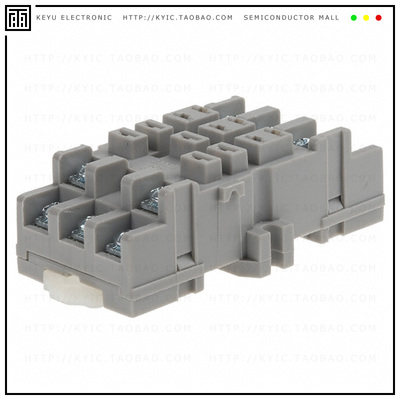 27E893【RELAY SOCKET 11 POS DIN RAIL】