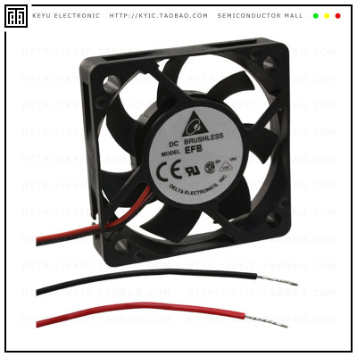 EFB0512HHA【FAN AXIAL 50X10MM 12VDC WIRE】