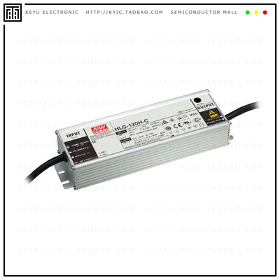 HLG-120H-C350A【LED DRVR CC AC/DC 215-430V 350MA】