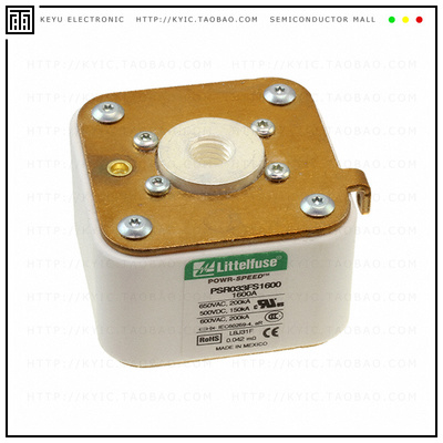 PSR033FS1600Z【FUSE SQUARE 1.6KA 650VAC/500VDC】