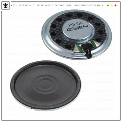 AS03608MR-5-R【SPEAKER 8OHM 500MW TOP PORT 91DB】