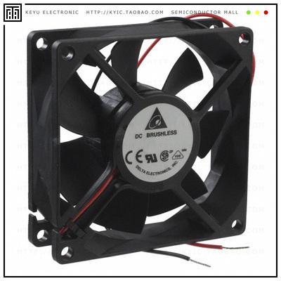AFB0812SHE【FAN AXIAL 80X80X38MM 12V WIRE】