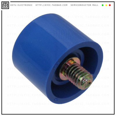 AT414G【CAP PUSHBUTTON ROUND BLUE】