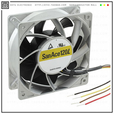 9LG1248P1G001【FAN 120X38MM 48VDC RBLS TACH PWM】