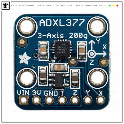 1413【ADXL377 3 AXIS 200G BREAKOUT BRD】
