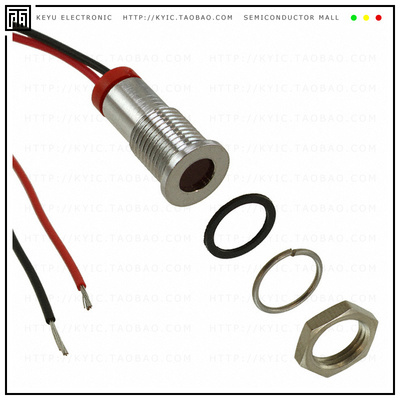 Q8F7CXXR02E【LED PM INDICATOR FLUSH RED】