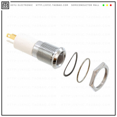 Q14P1CZZRYG02E【LED INDICATOR 14MM PROMINENT TRI】