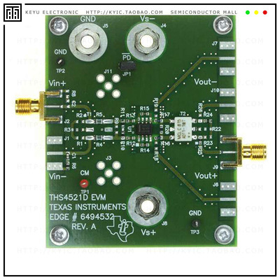 THS4521EVM【EVALUATION MODULE FOR THS4521】