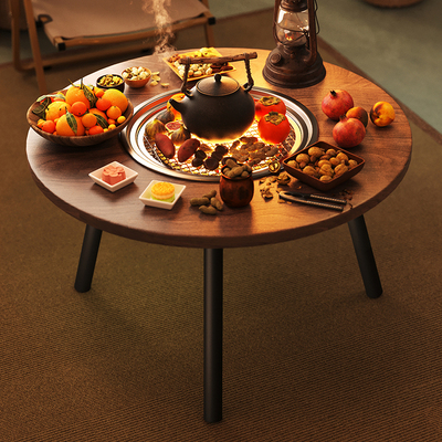 户外烧烤桌室内围炉煮茶桌